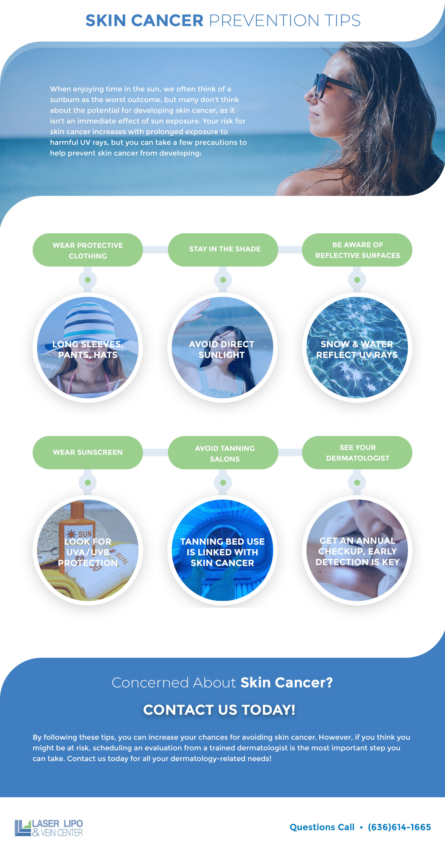 Read These 5 Skin Cancer Prevention Tips | Laser Lipo and Veins